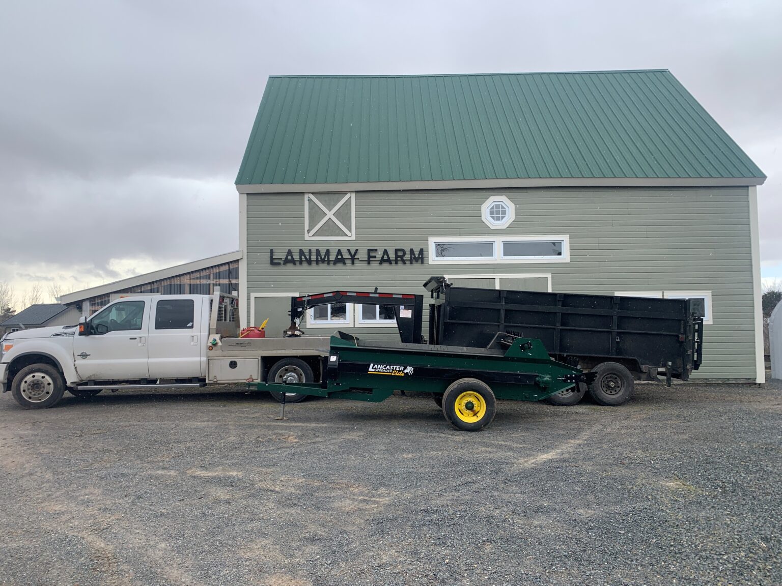 Custom Manure Removal & Spreading - LanMay Farm & Supply